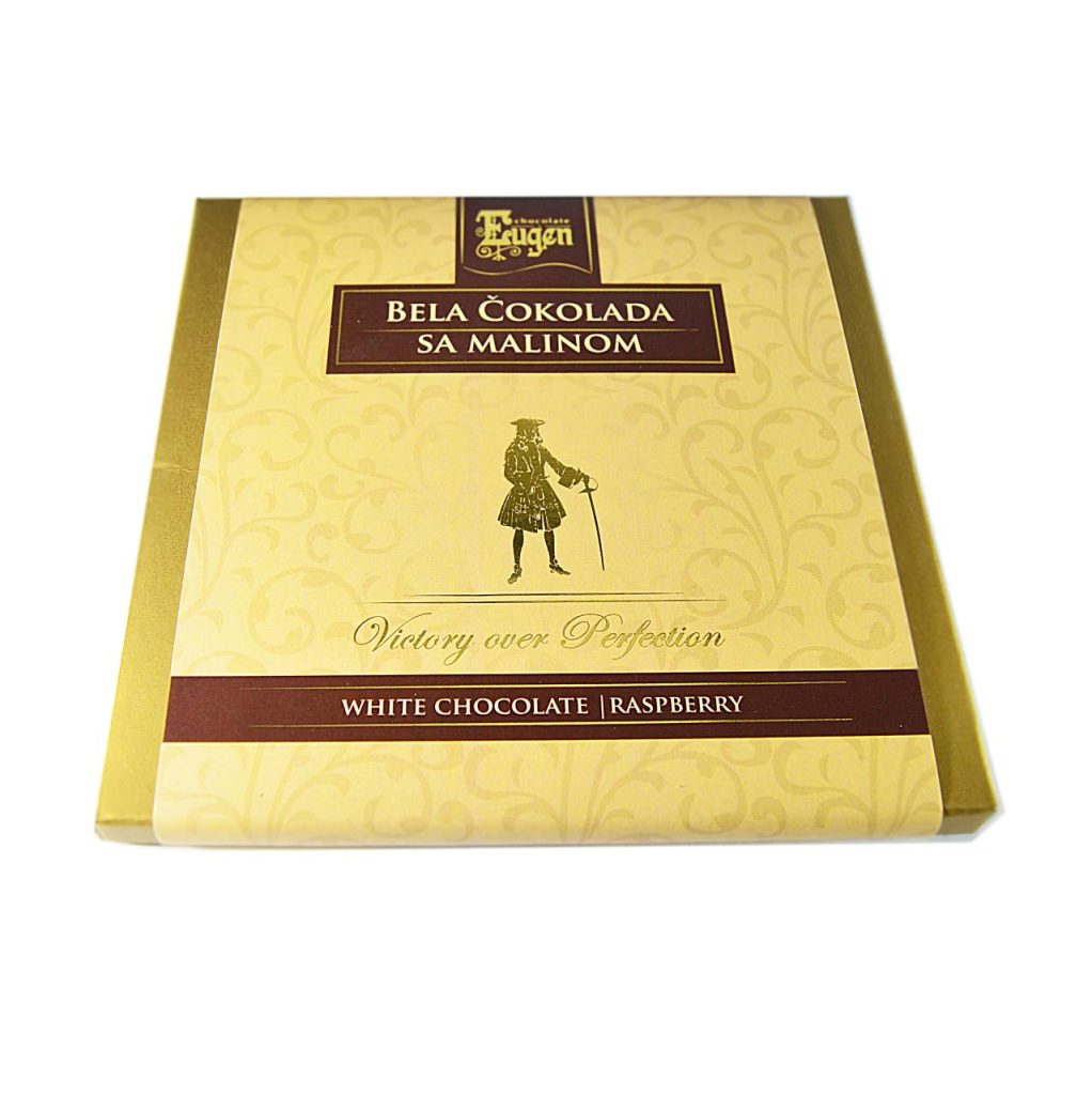 Chocolate selection 90g bela čokolada - malina - Eugen - Moja pijaca